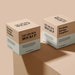 Square Box Mockup: Cosmetic Packaging Template (7 PSD) (digital ...