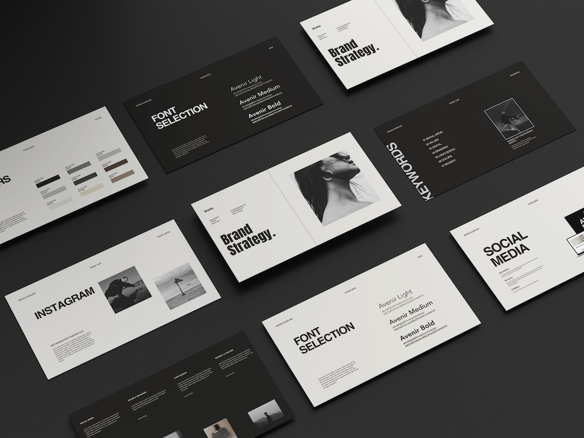 16:9 Mockup Collection, 1920x1080 Mockup, Presentation Mockup Bundle ...