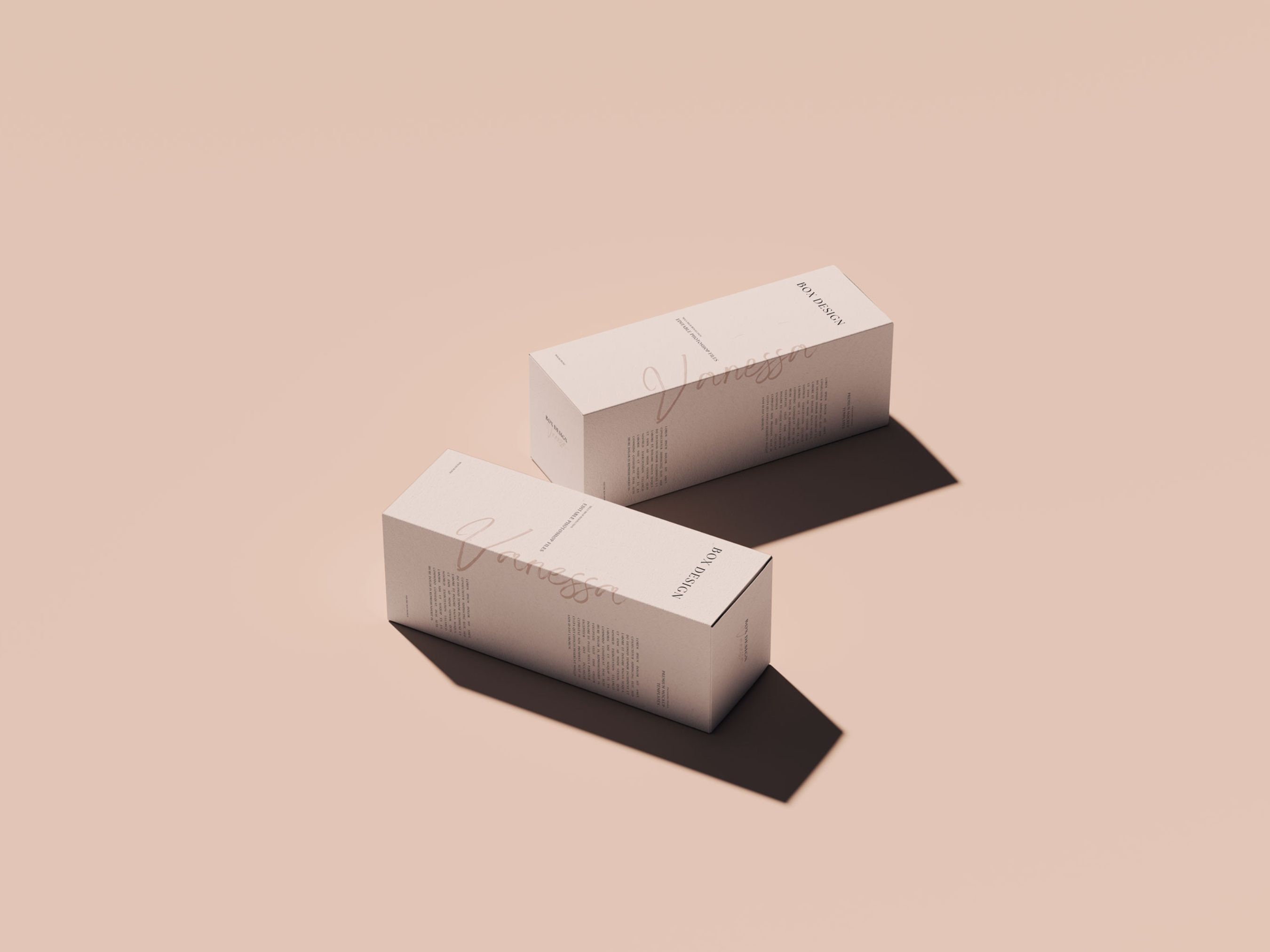 Box Mockup Collection, Square Box Mockup, Mailing Box Mockup, Tall Box ...