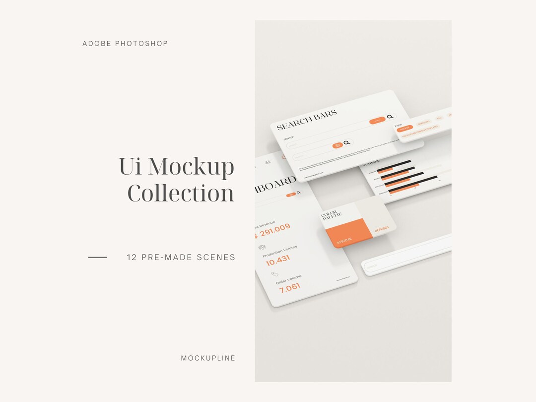 UI Mockup Bundle: Website & App Design (digital Download) - Etsy