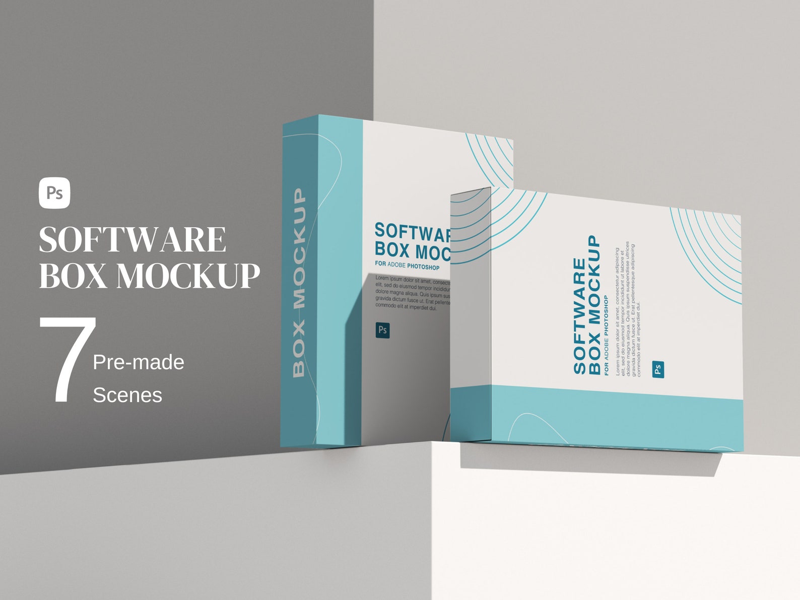 Software Box Mockup, Tall Box Mockup, Vertical Box Mockup, Box Mockup ...