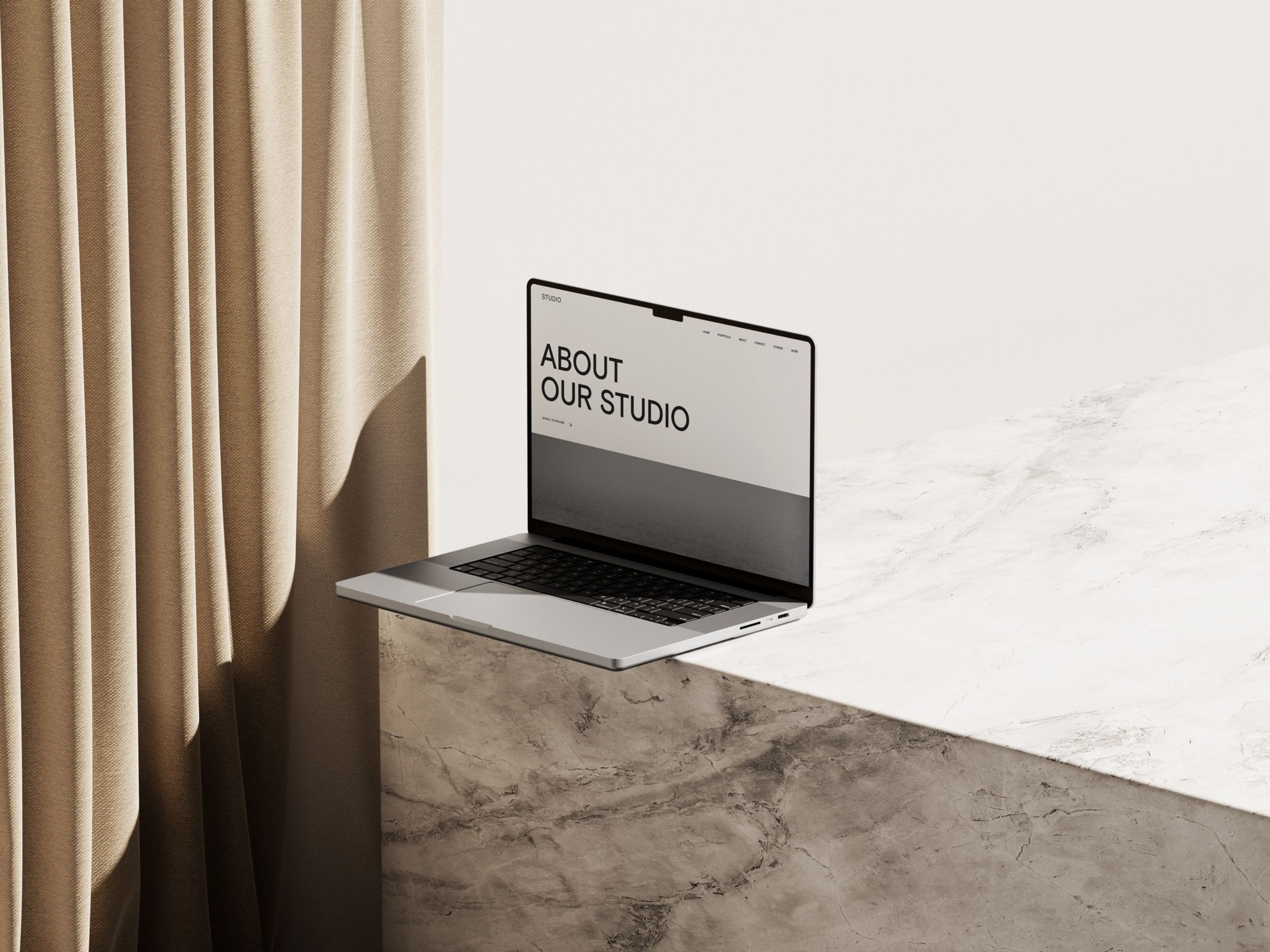 Grace Device Mockup Bundle Set, MacBook Mockup, iPad Mockup, iPhone ...