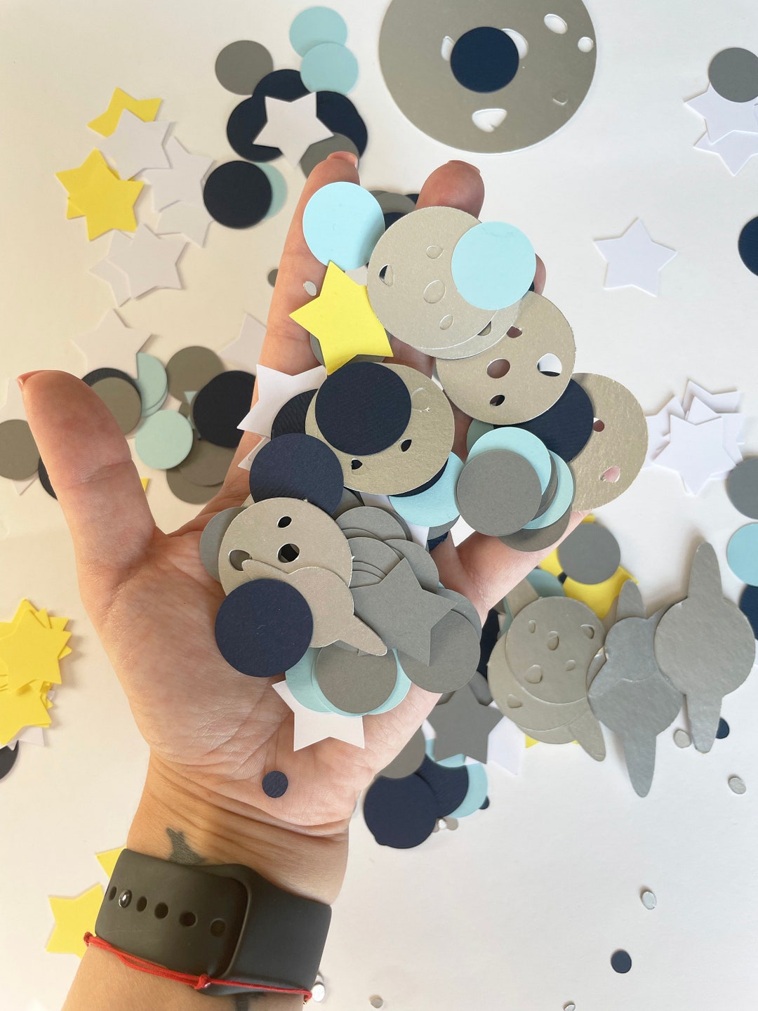 Cosmos Space Birthday Confetti Custom Handmade Confetti Mix - Etsy