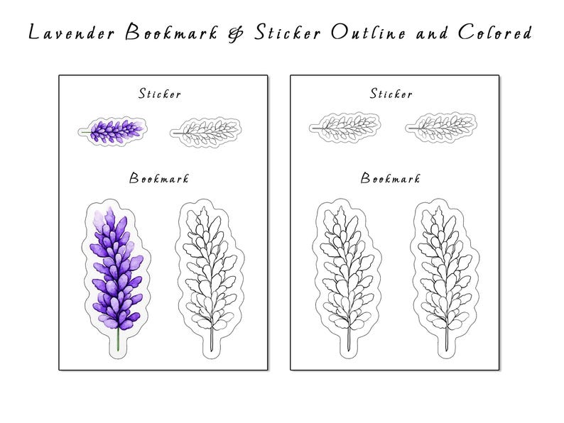 Lavender Flower Drawing Outline/landscape Drawing Outline,template ...