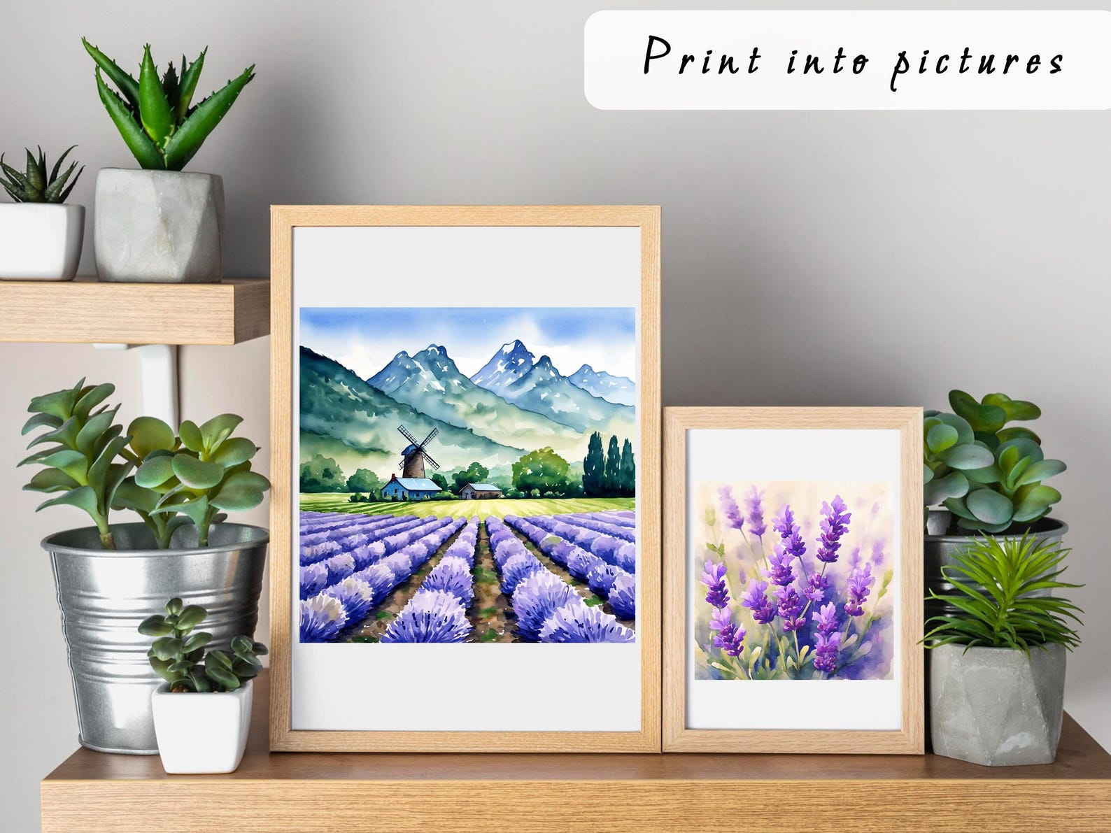 Lavender Flower Drawing Outline/landscape Drawing Outline,template ...