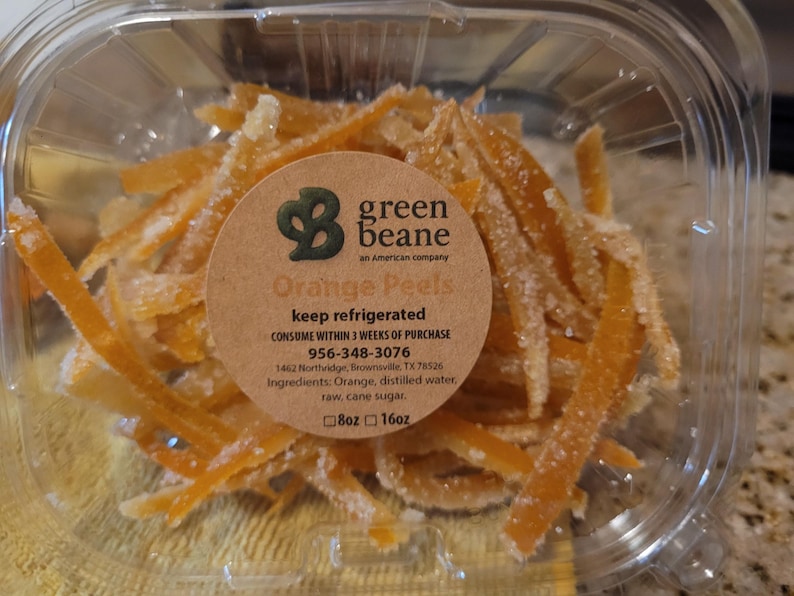Candied Orange Peels - Etsy
