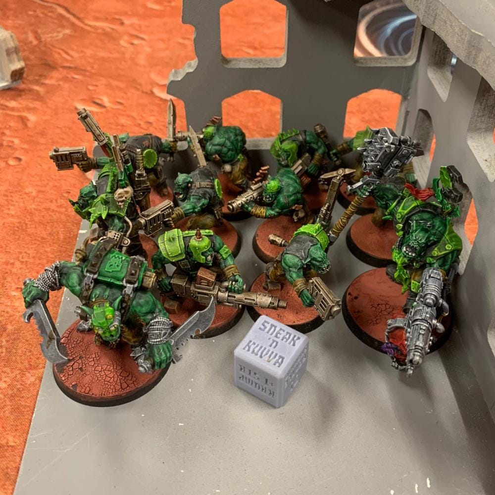 Orks Taktiks Indicator Token Counter Marker for Taktikal Brigade ...