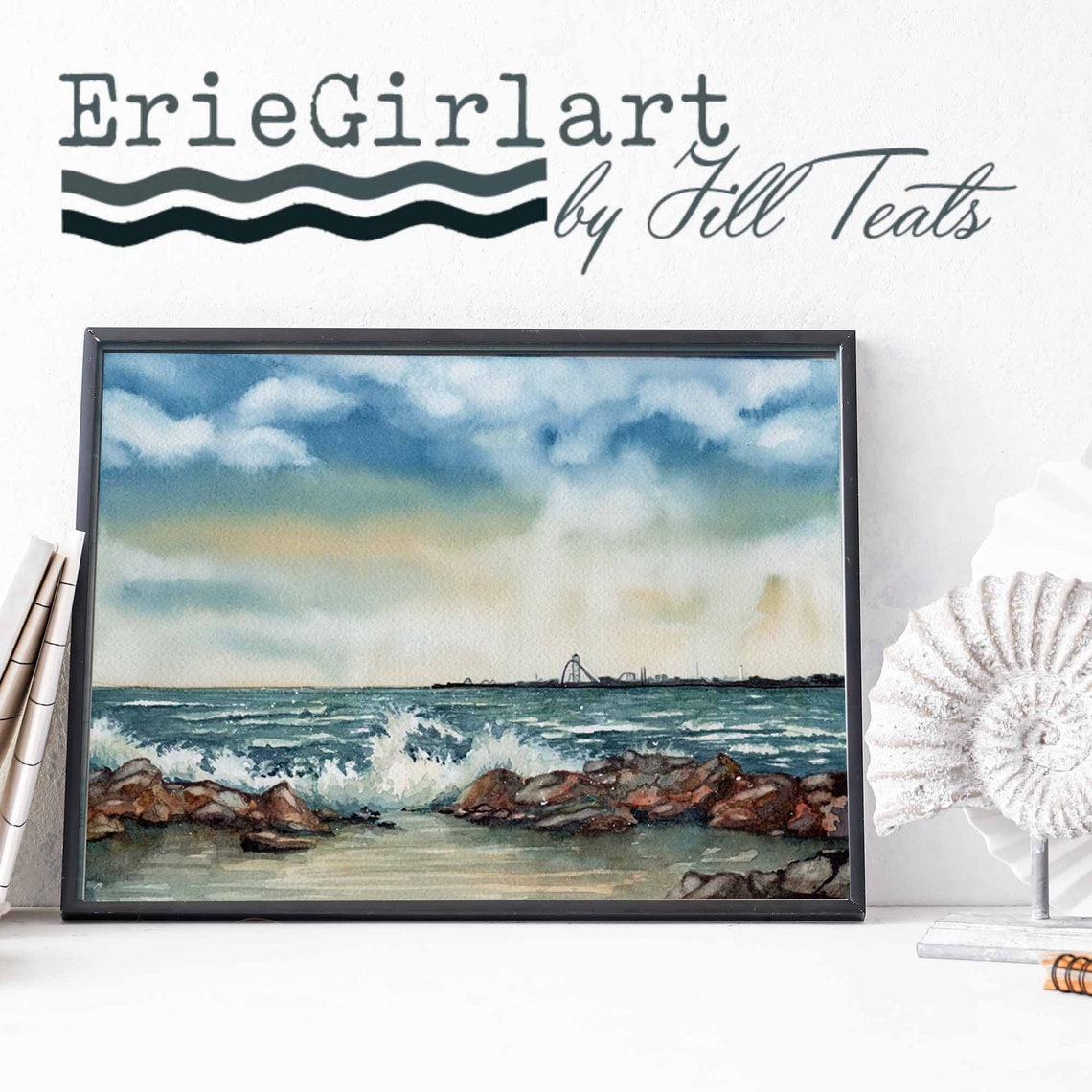 Cedar Point Sandusky Ohio Ohio Art Lake Erie Sandusky - Etsy