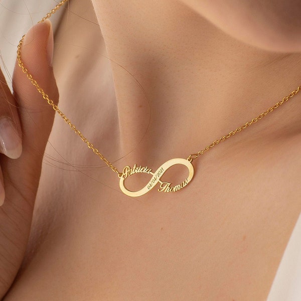 Infinity Necklace - Etsy