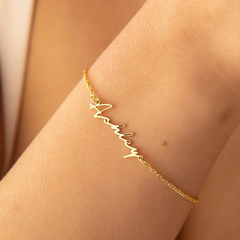 Solid Gold Bracelet - Etsy