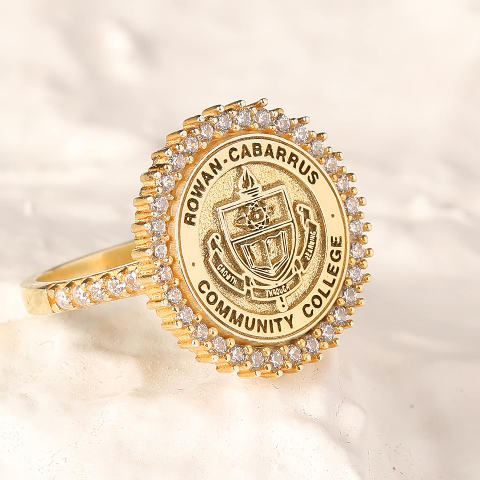 College Graduation Gift for Her, Custom College Class Ring, High School ...