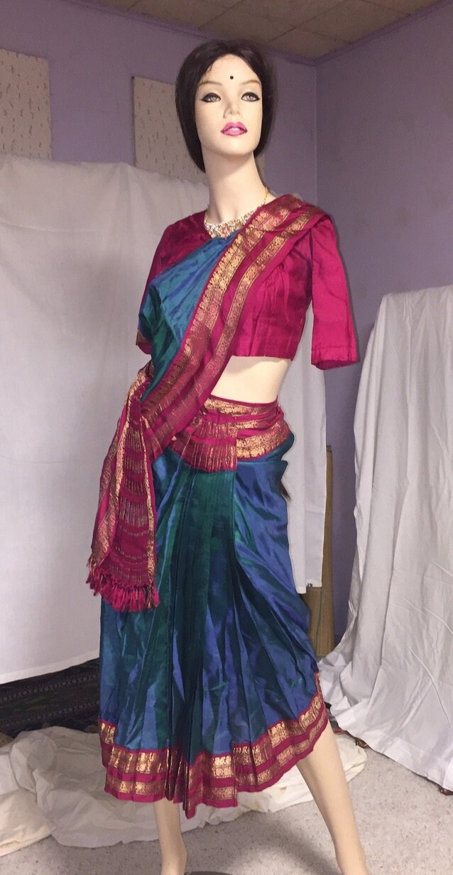 Bharata Natyam Costume - Etsy