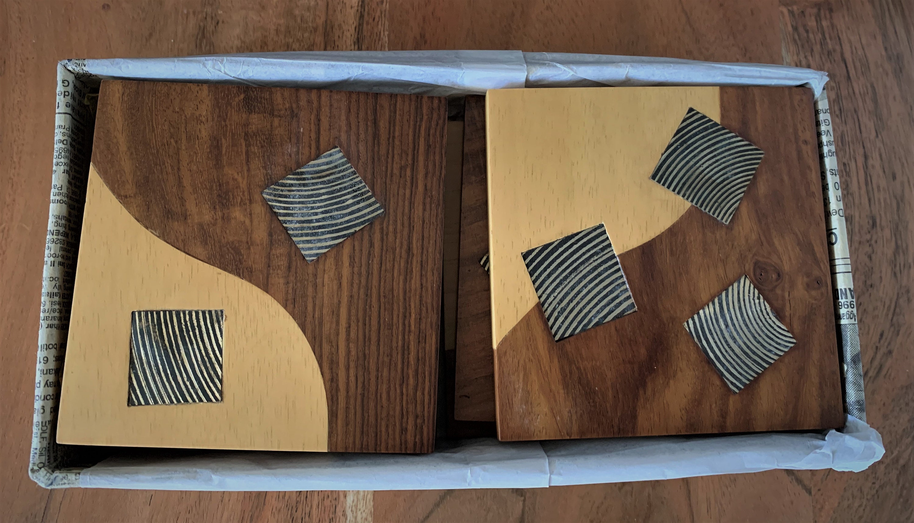 Unique Wooden Drink Coasters - Etsy