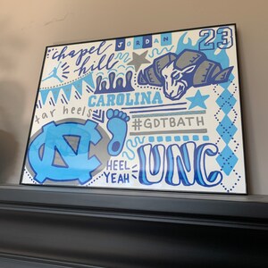 University of North Carolina at Chapel Hill College Decor - Etsy