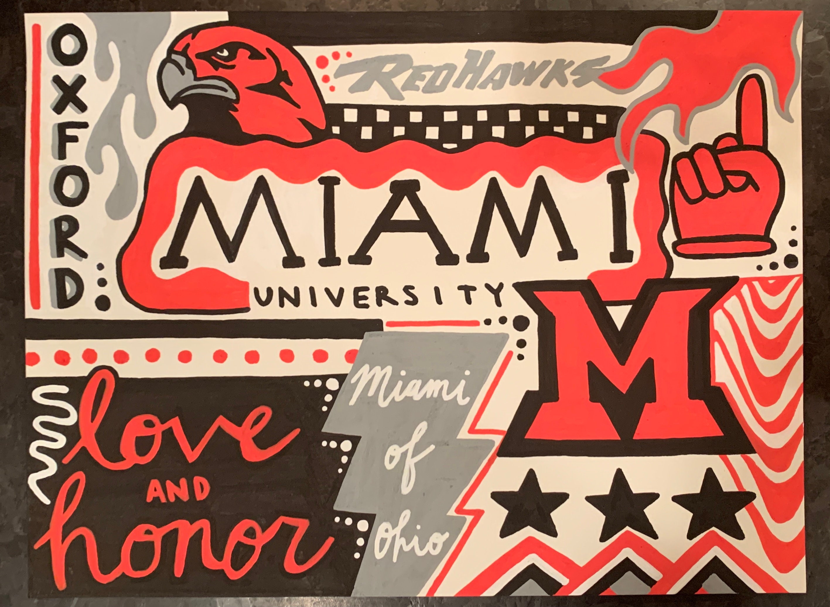 Miami University College Decor - Etsy