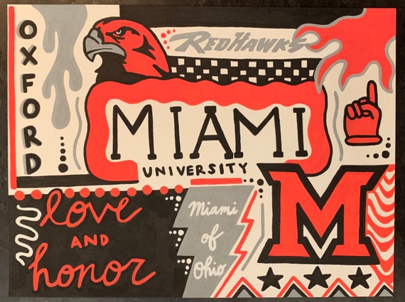 Miami University College Decor - Etsy