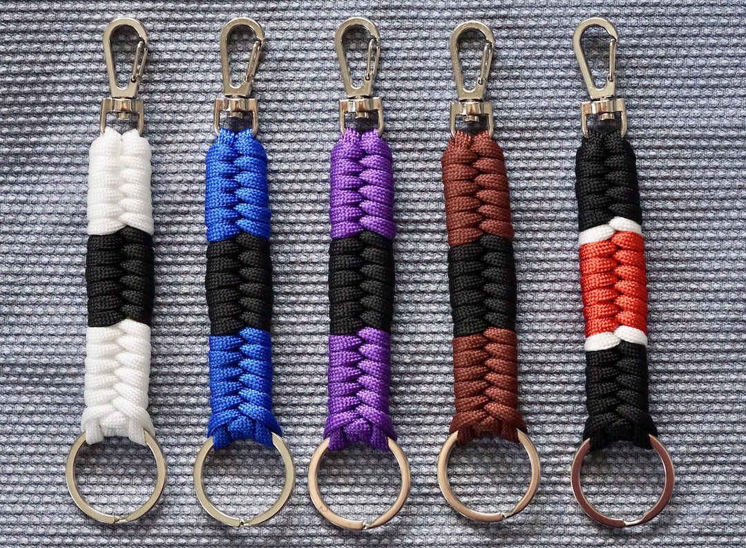 Jiu-jitsu Keychain With Hook- Jiu-jitsu Gear - BJJ Keychain by Belt ...