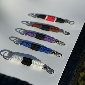 Jiu-jitsu Keychain With Hook- Jiu-jitsu Gear - BJJ Keychain by Belt ...