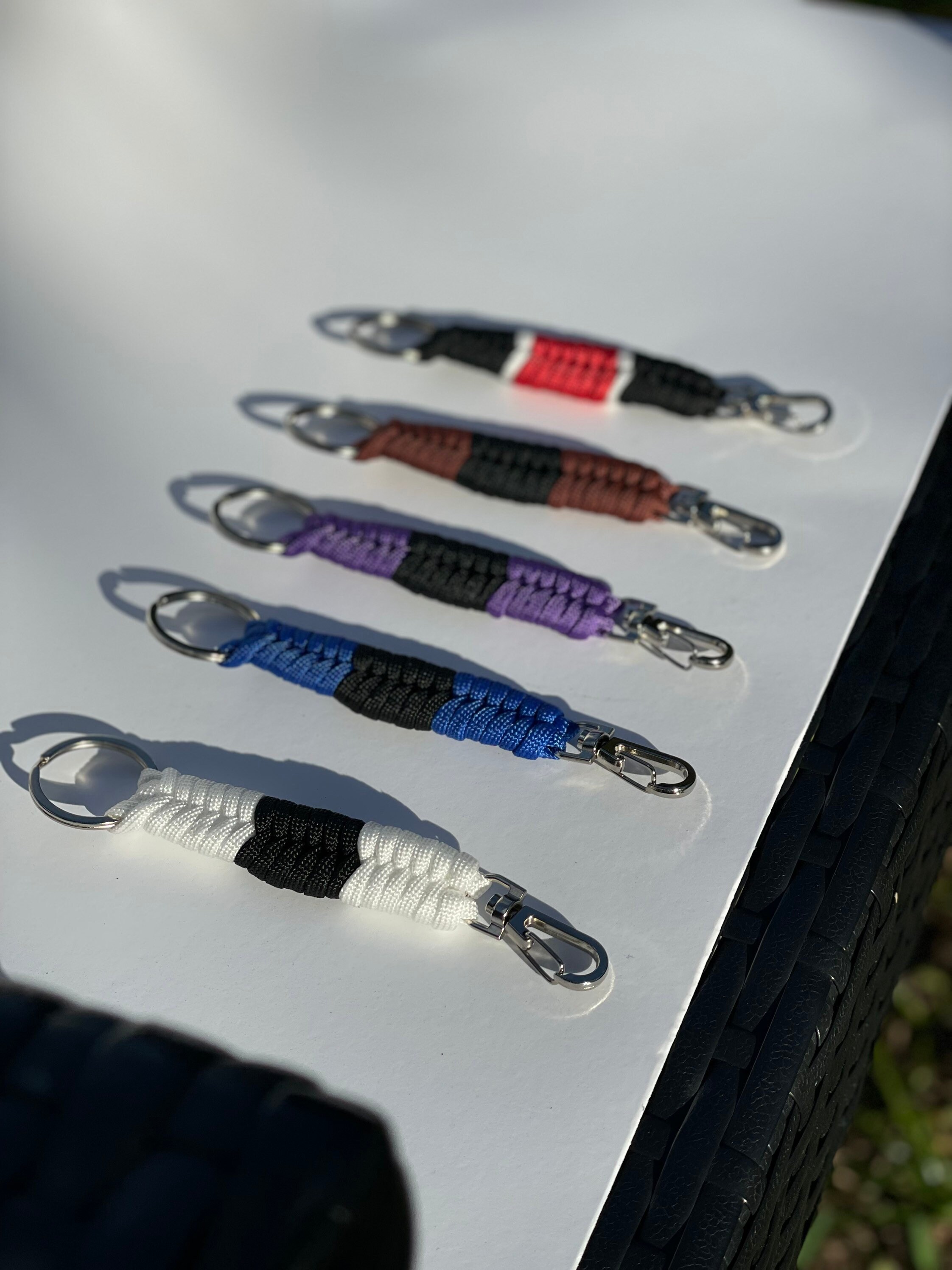 Jiu-jitsu Keychain With Hook Jiu-jitsu Gear BJJ Keychain by Belt Color ...