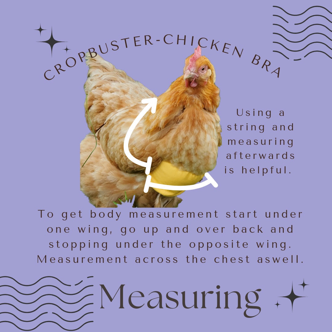 Crop Buster- Chicken Bra | Shannen Sews - Etsy