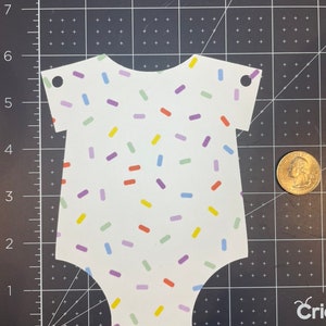 Digital Download Sprinkle Baby Shower Onesie Banner, Sprinkle Onesie ...