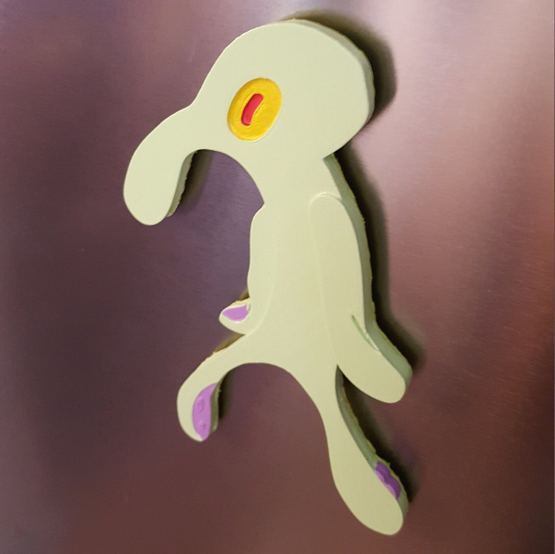 Squidward Bold and Brash Magnet - Etsy