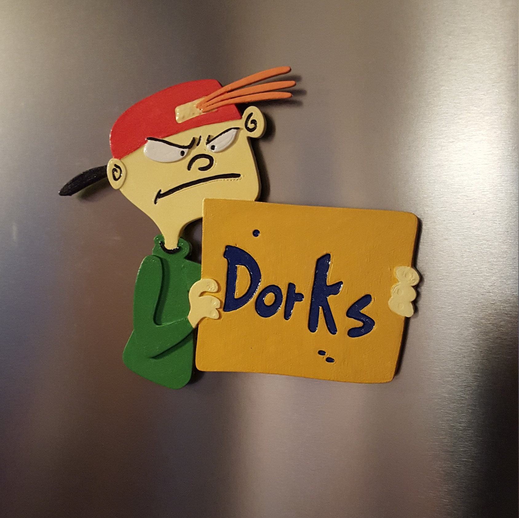 Kevin W/ Dorks Sign Magnet ed Edd N Eddy - Etsy