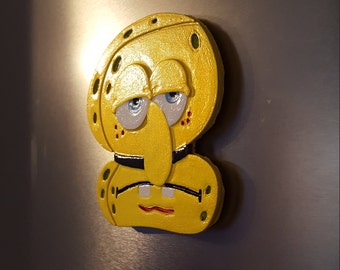 Squashed Squidward Handmade Tufted Rug Spongebob Rug Funky Rug Rug for ...