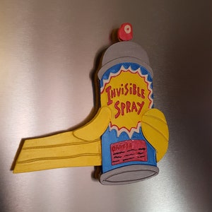 Invisible Spray Magnet (spongebob) - Etsy