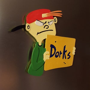 Kevin W/ Dorks Sign Magnet (ed Edd N Eddy) - Etsy