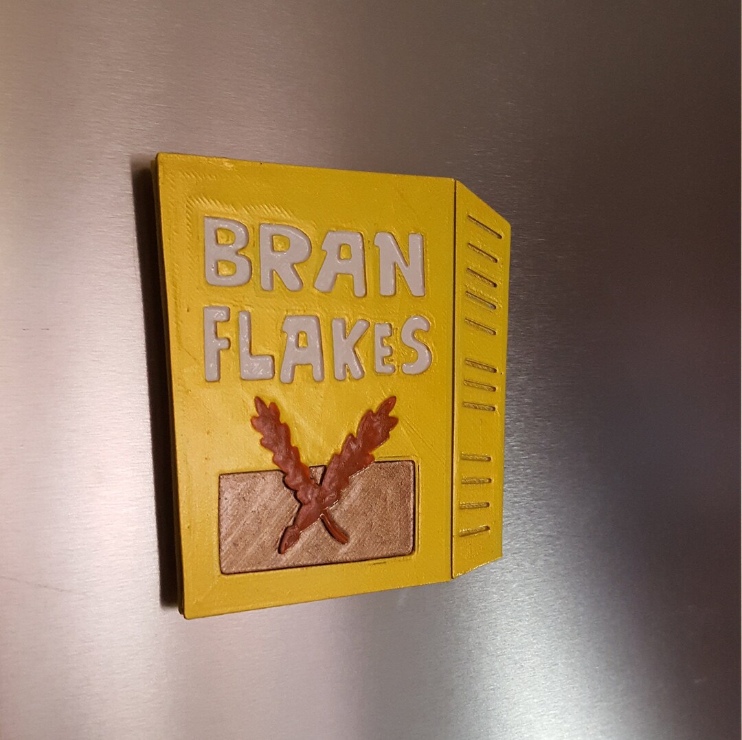 Bran Flakes Magnet (spongebob) - Etsy