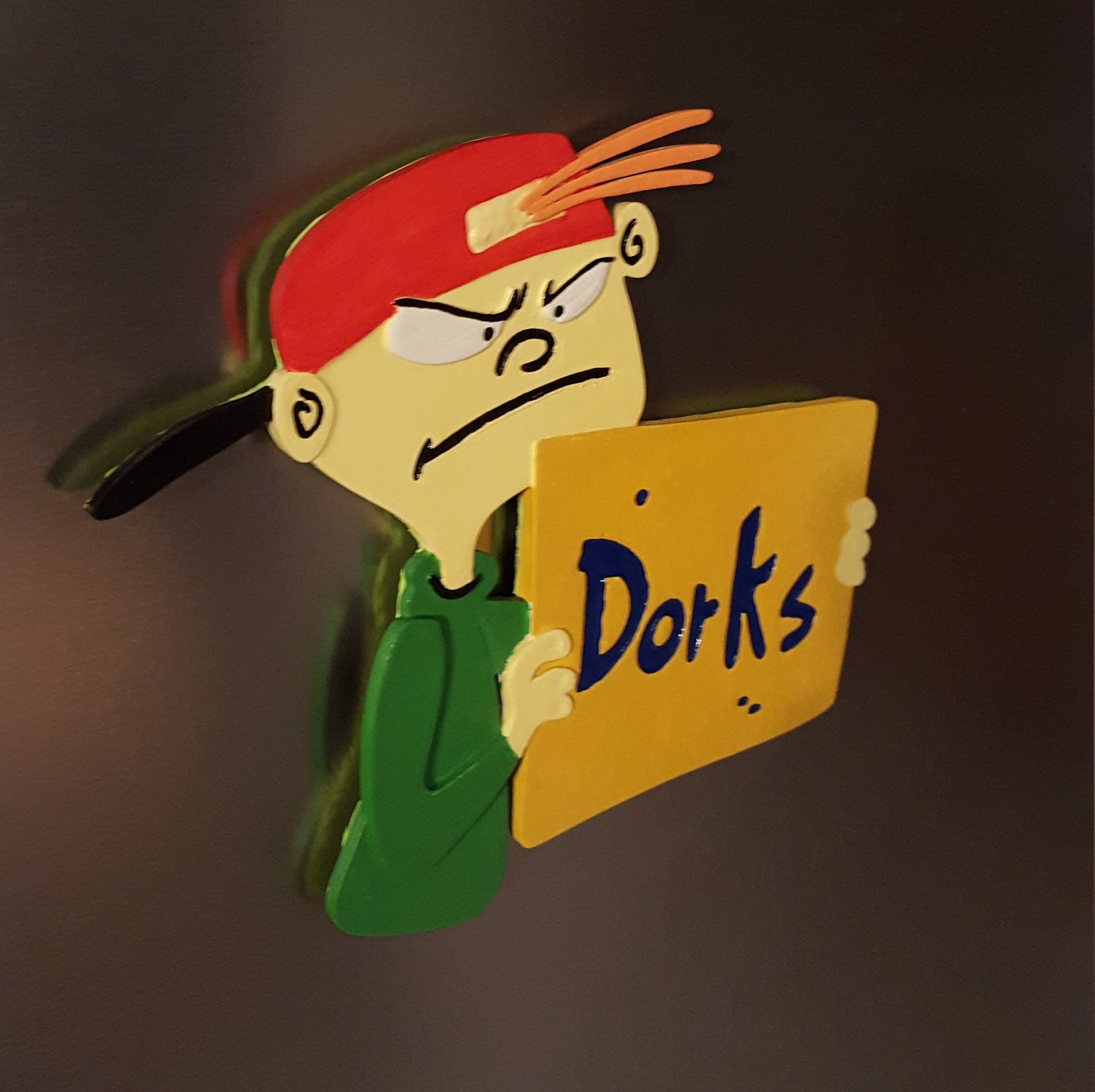 Kevin W/ Dorks Sign Magnet ed Edd N Eddy - Etsy