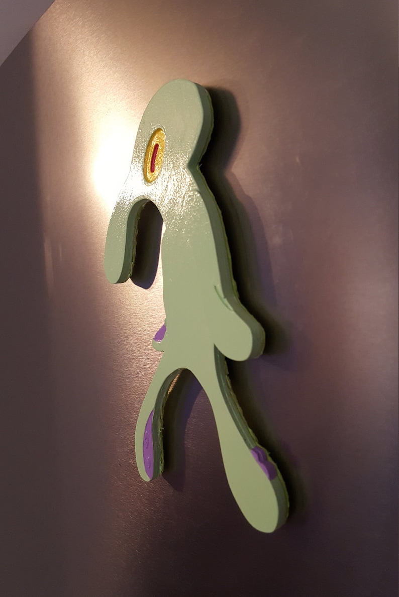 Squidward Bold and Brash Magnet - Etsy