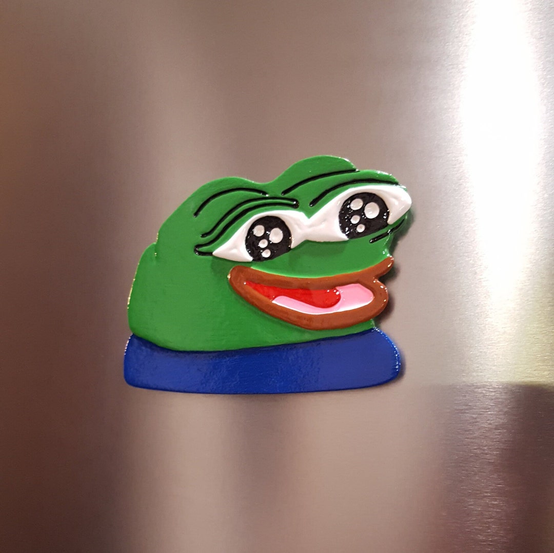 Peepohappy Twitch Emote Magnet - Etsy