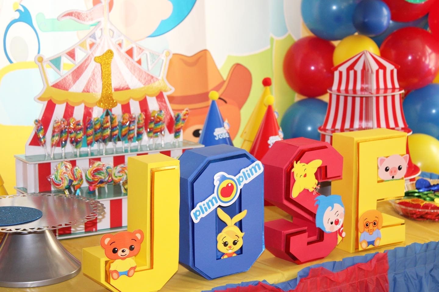 Plim plim 3D letters | Etsy