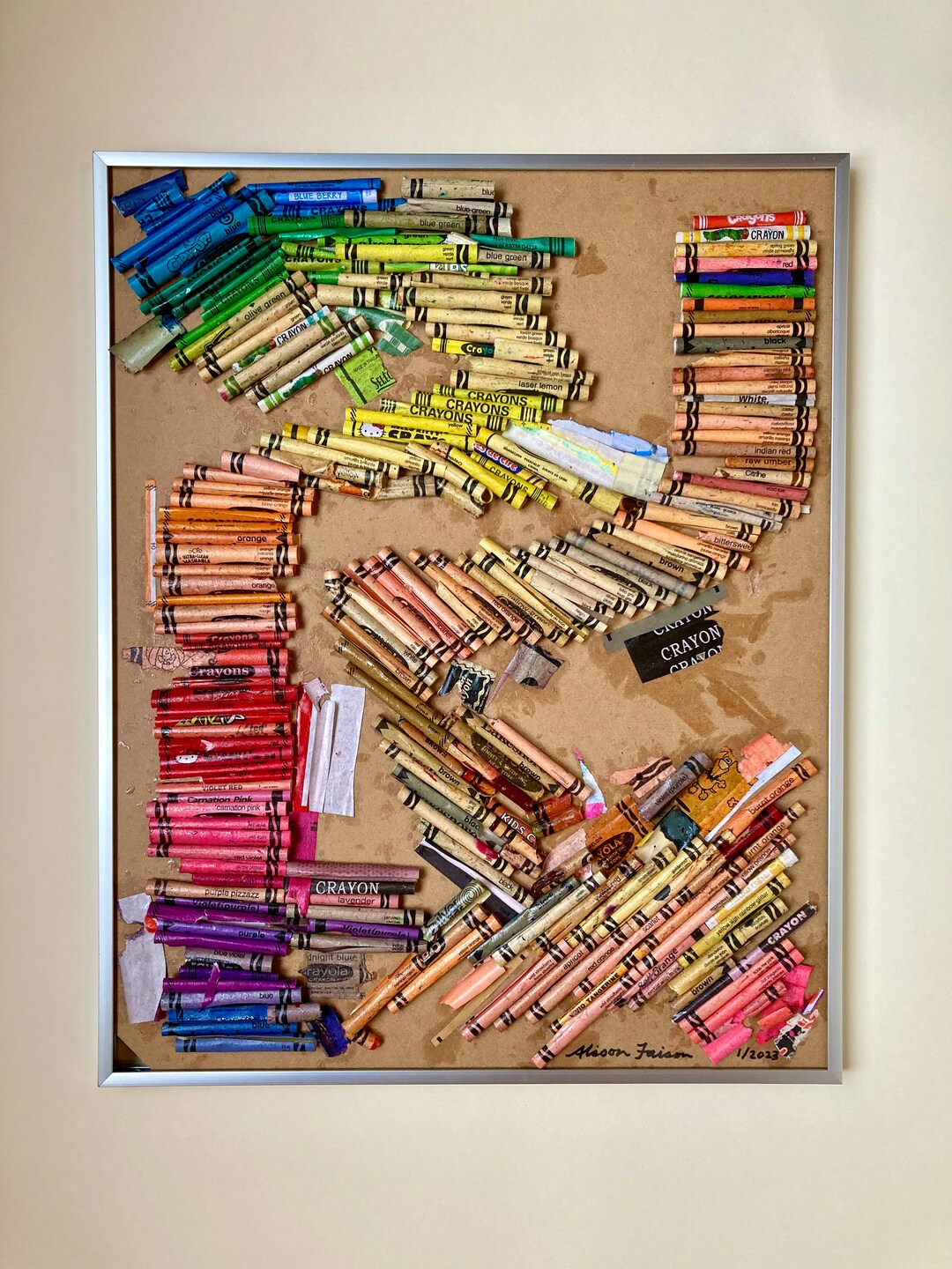 Crayon Wrapper Pathway - Etsy