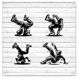 Breakdance. 4 Svg Bundle. Svg Png Eps Dxf Cut Files. - Etsy