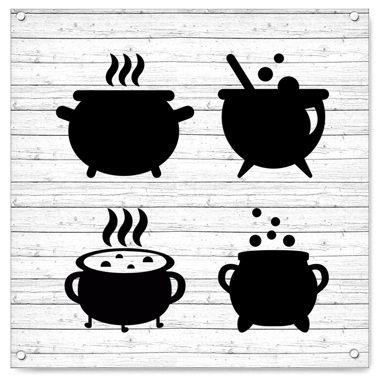 Cauldron. Svg Png Eps Dxf Cut Files. - Etsy