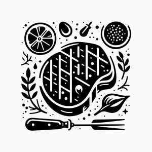 Grilled Beef Steak. 9 Svg Bundle. Svg Png Eps Dxf Cut Files. - Etsy