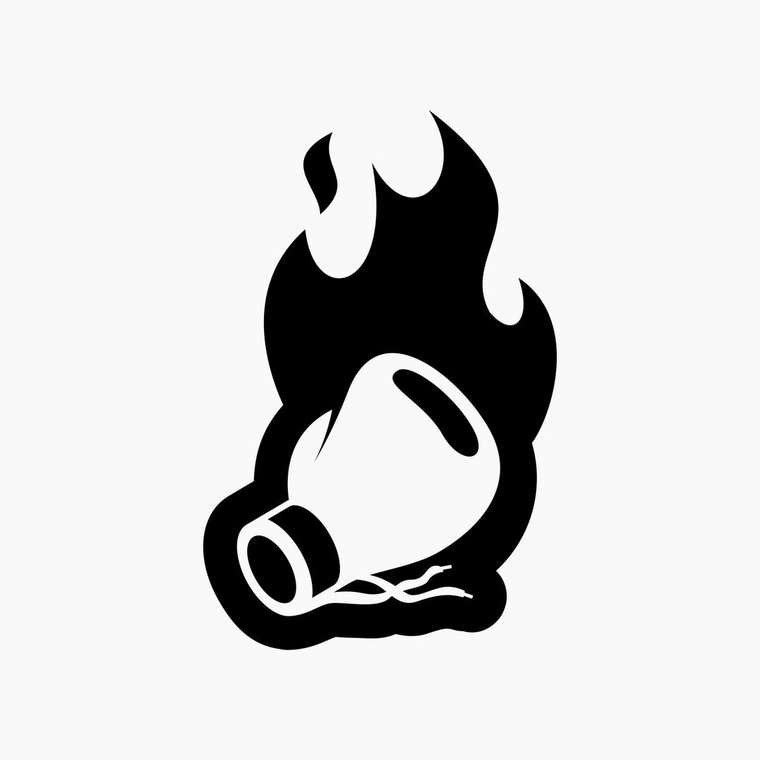 Flaming Boxing Glove. Svg Png Eps Dxf Cut Files. - Etsy