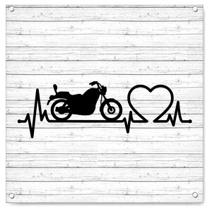 Motorcycle Heartbeat #3. Svg Png Eps Dxf Cut Files. - Etsy