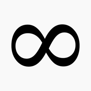 Infinity Symbol. Svg Png Eps Dxf Cut Files. - Etsy