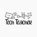 Tech Teacher. Svg Png Eps Dxf Cut Files. - Etsy