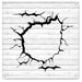 Cracked Wall. Svg Png Eps Dxf Cut Files. - Etsy
