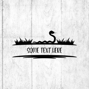 Snake Monogram. Svg Png Eps Dxf Cut Files. - Etsy