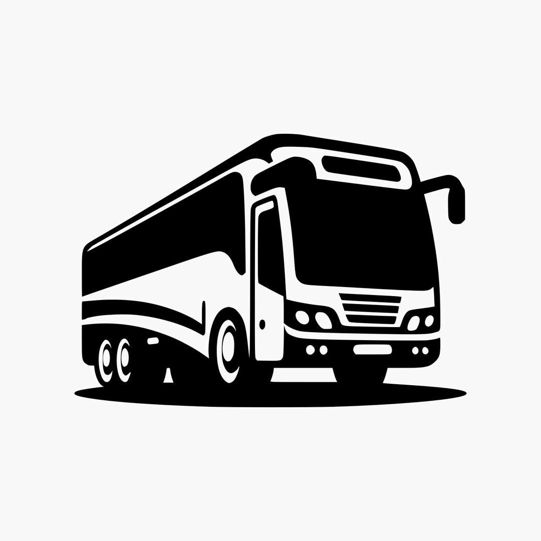 Coach Bus. Svg Png Eps Dxf Cut Files. - Etsy