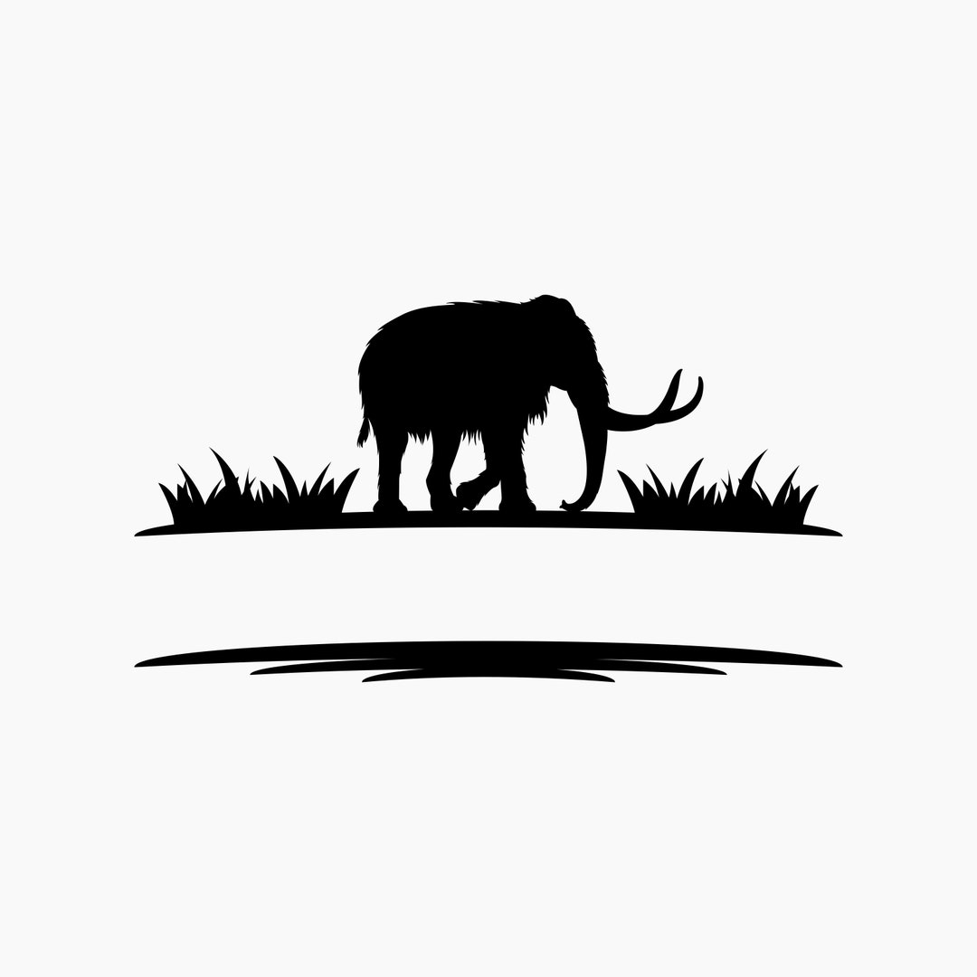 Mammoth Monogram. Svg Png Eps Dxf Cut Files. - Etsy