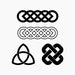 Celtic Knot. Svg Png Eps Dxf Cut Files. - Etsy