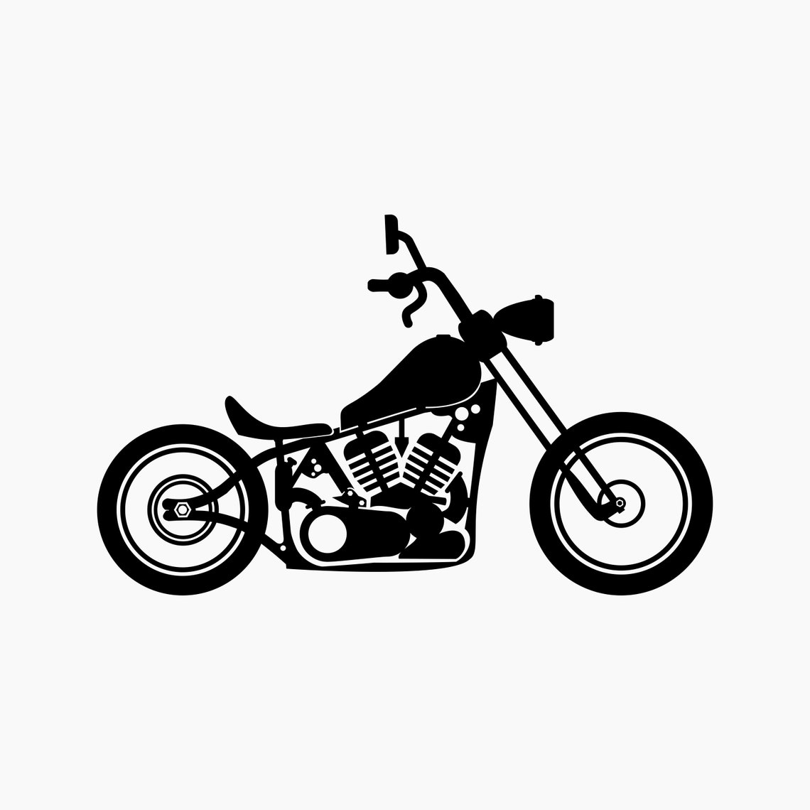 Motorcycle. Svg Png Eps Dxf Cut Files. - Etsy