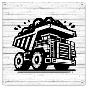 Large Quarry Truck. Svg Png Eps Dxf Cut Files. - Etsy